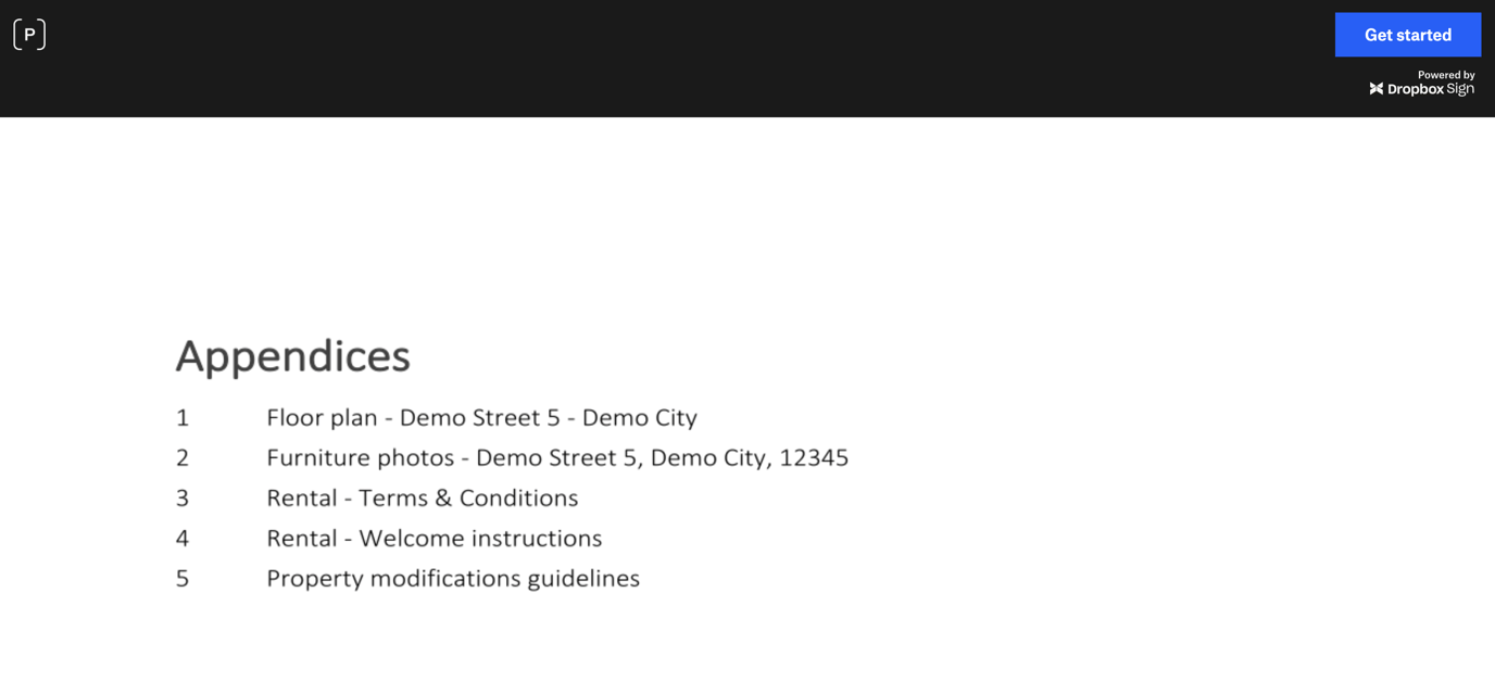How do I add appendices to a template or a document?