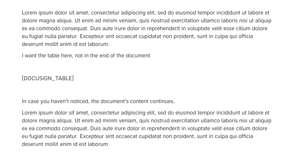 How to Customize Signature Placement and Signing Information with DocuSign