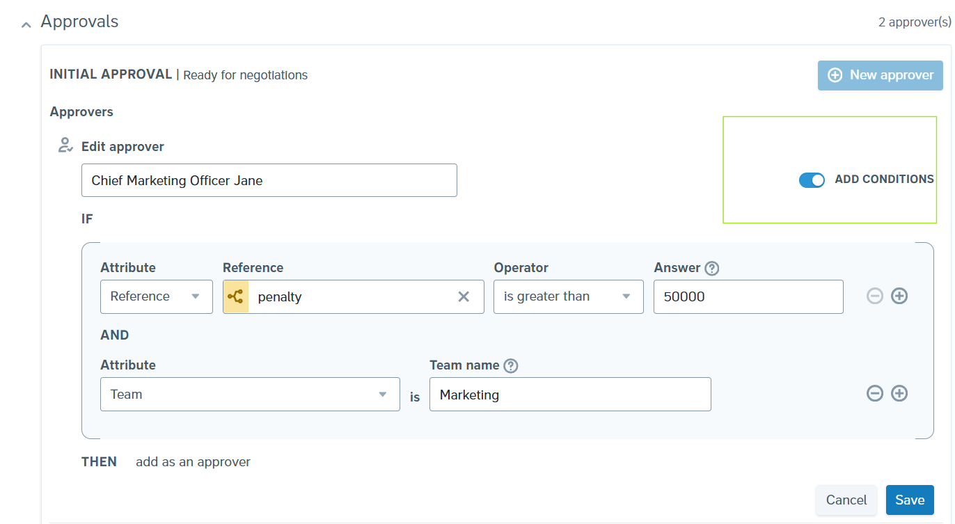 How does approval automation work?